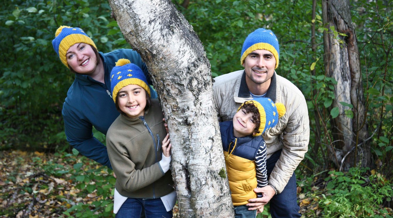 Alaska Flag Hat revisited | Alaska Knit Nat