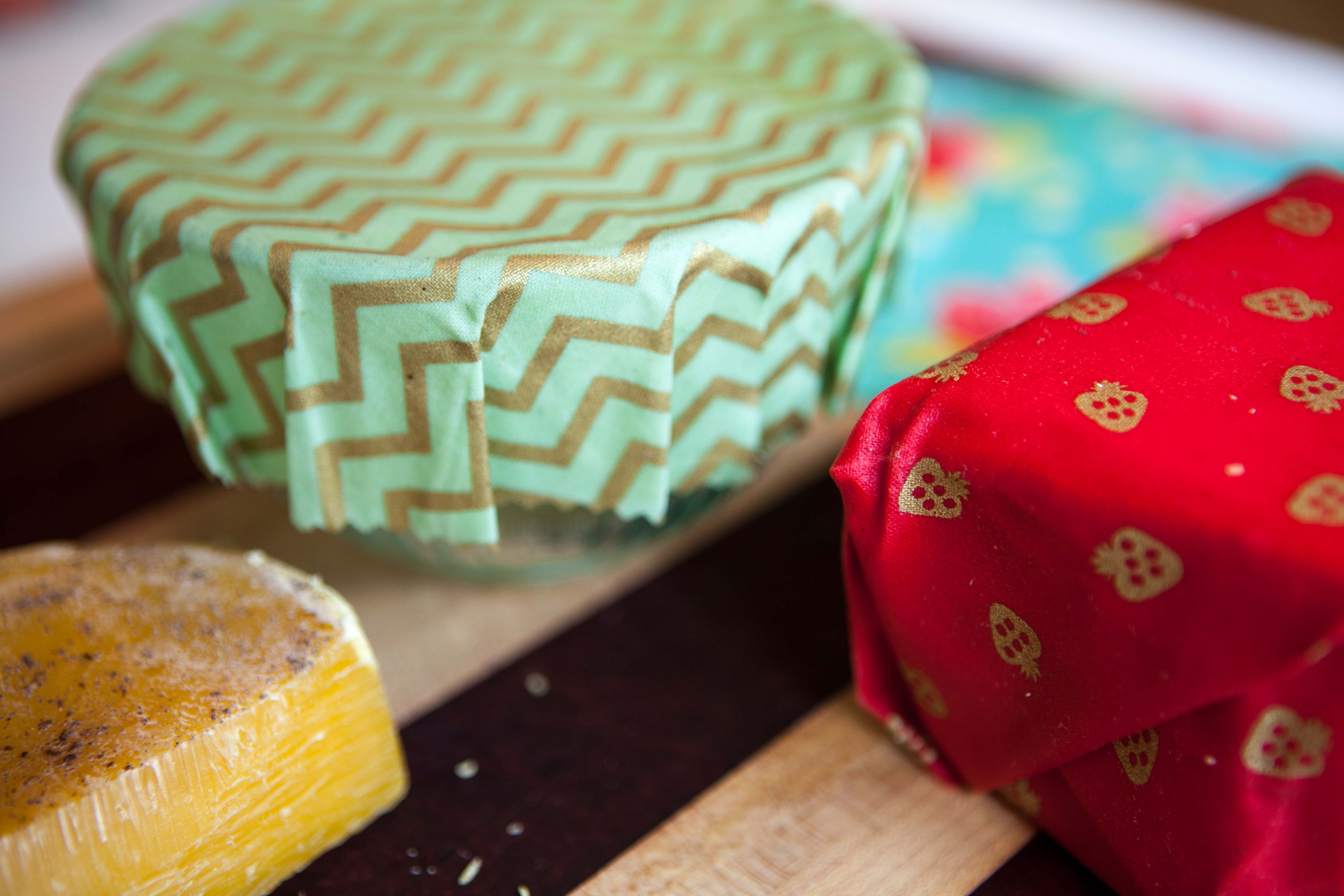 DIY Waxed Cloth Food Wrap | Alaska Knit Nat