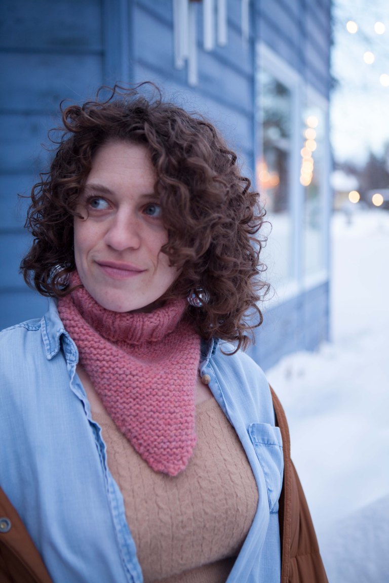 Knitted Bandana – a Free Pattern | Alaska Knit Nat